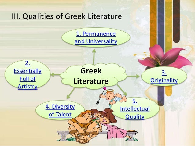 Greek art and literature
