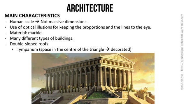 1º ESO - Greek art (Architecture and scupture) | PPT