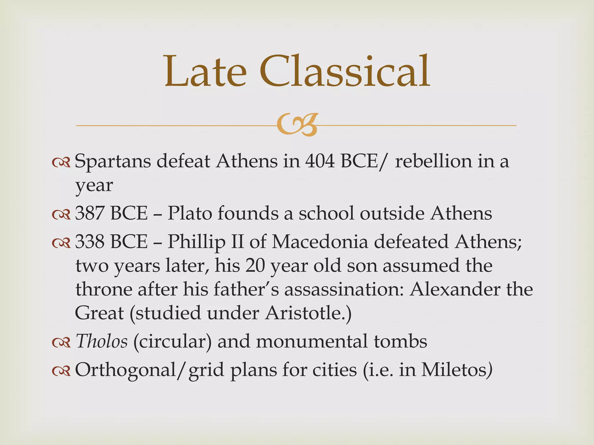 Greek Art History, Part 2, Stokstad, 3rd ed | PPTX