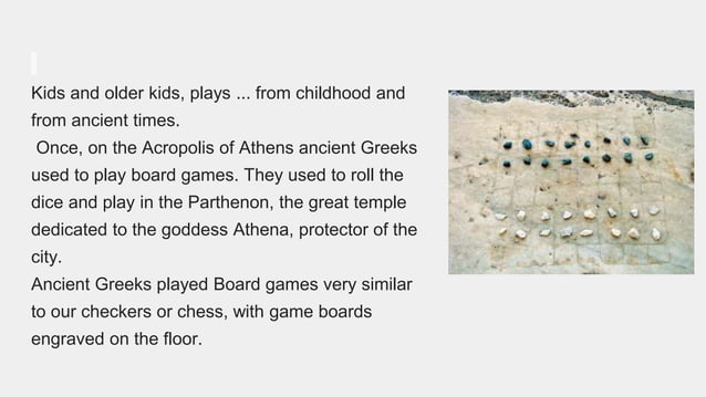 Greek Board Games | PPTX