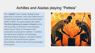 Greek Board Games | PPTX