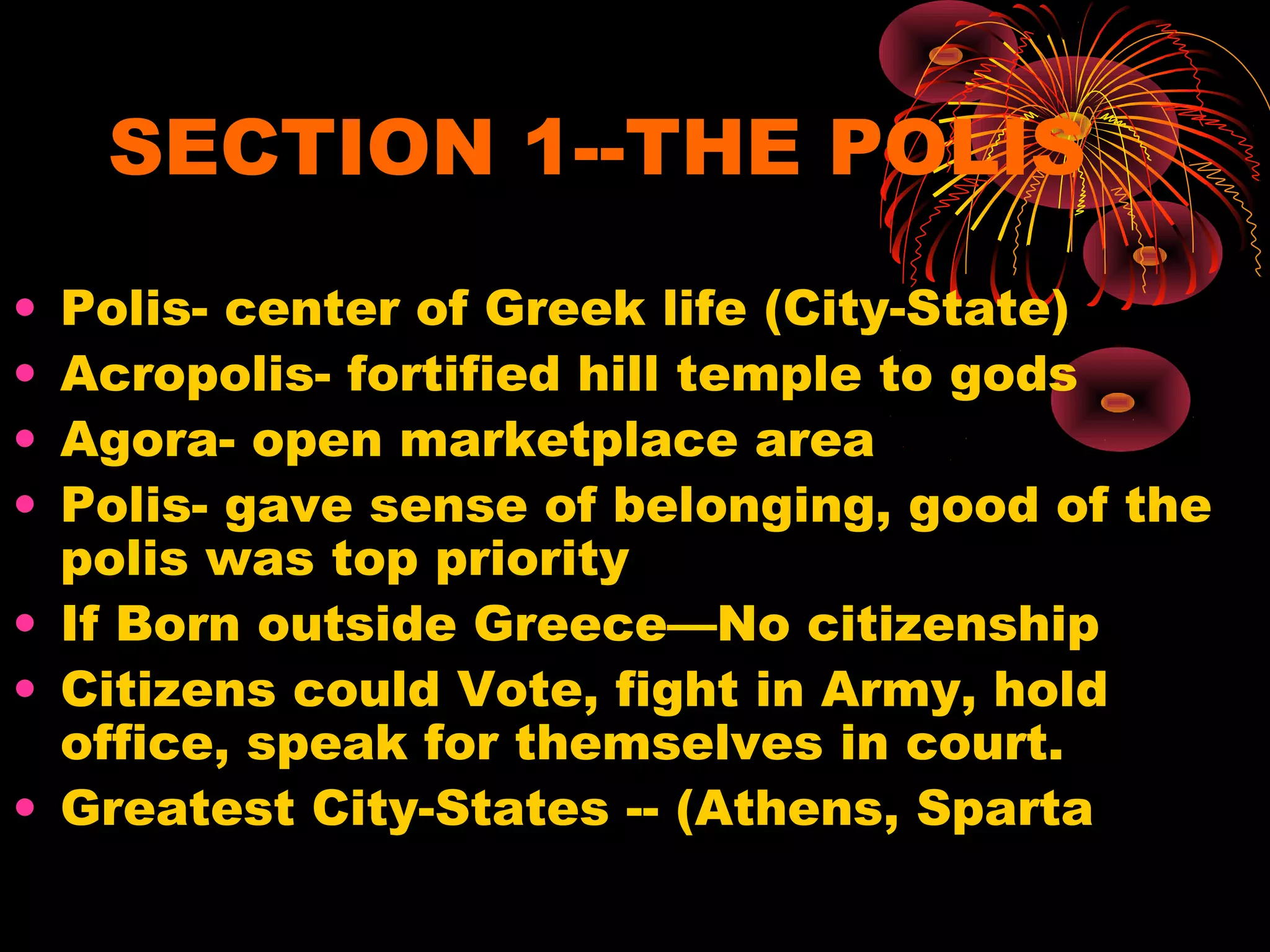 Greek city states (social studies) | PPT