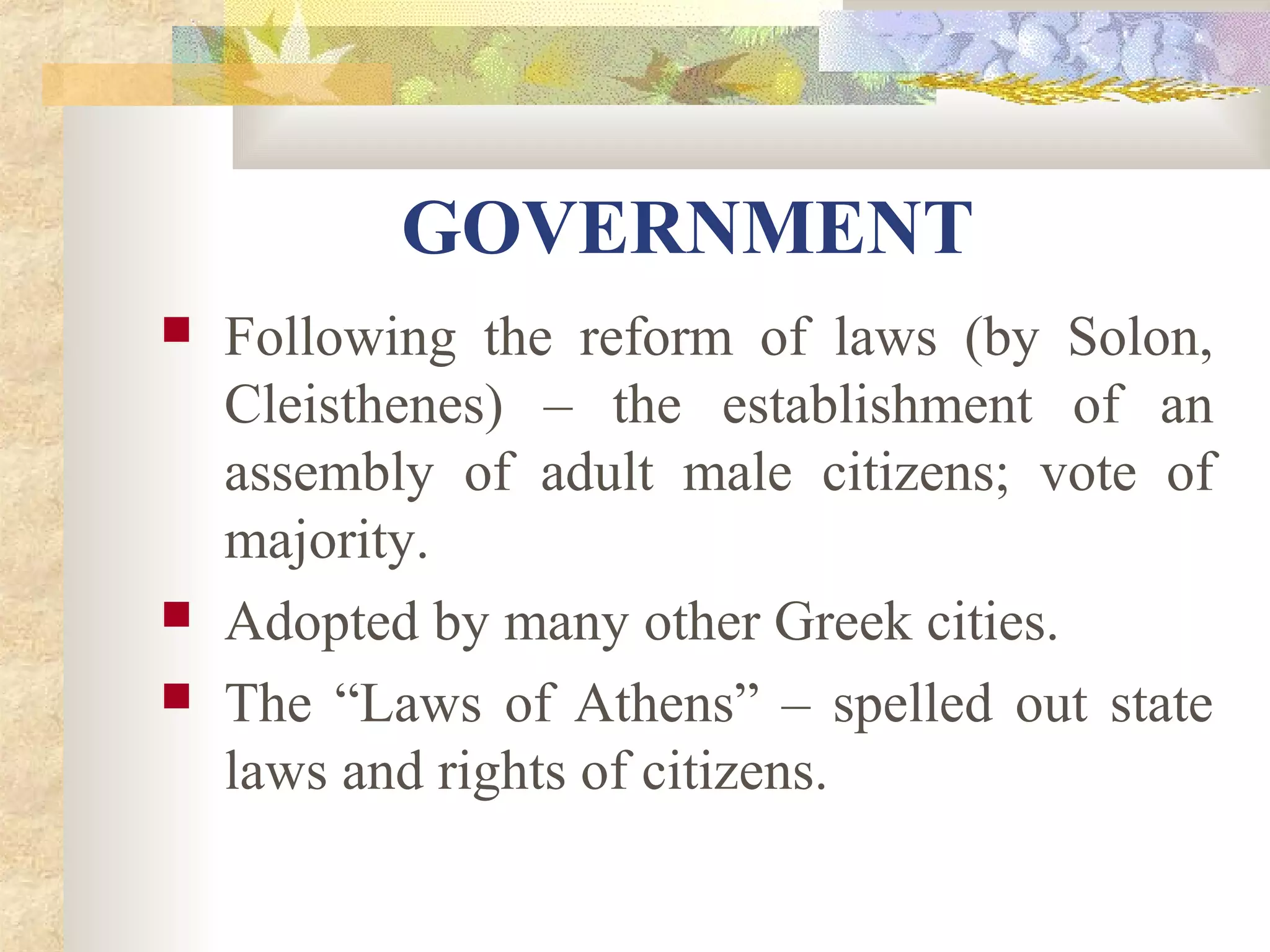 Greek Civilization | PPT | Religion & Spirituality