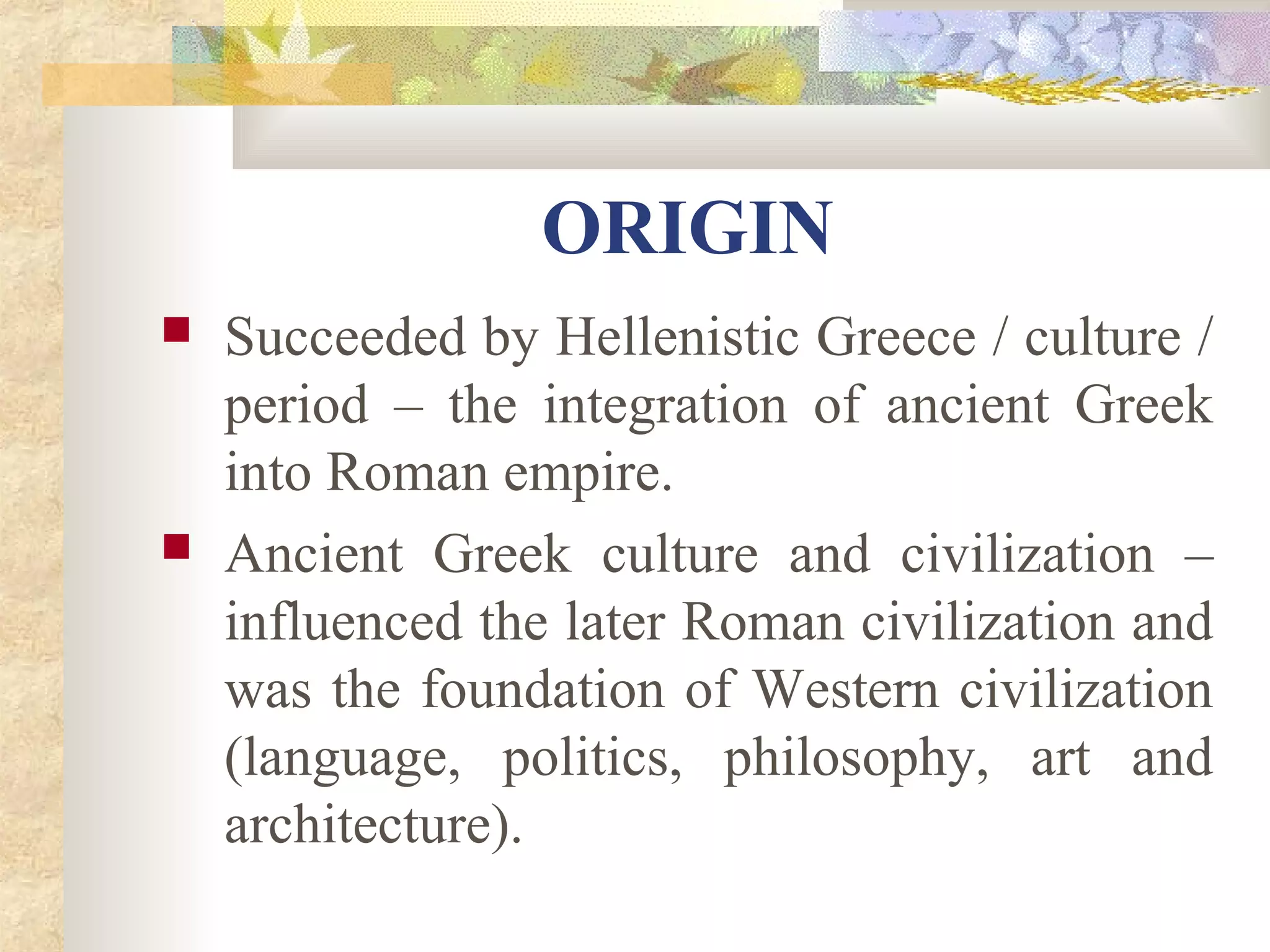 Greek Civilization | PPT | Religion & Spirituality