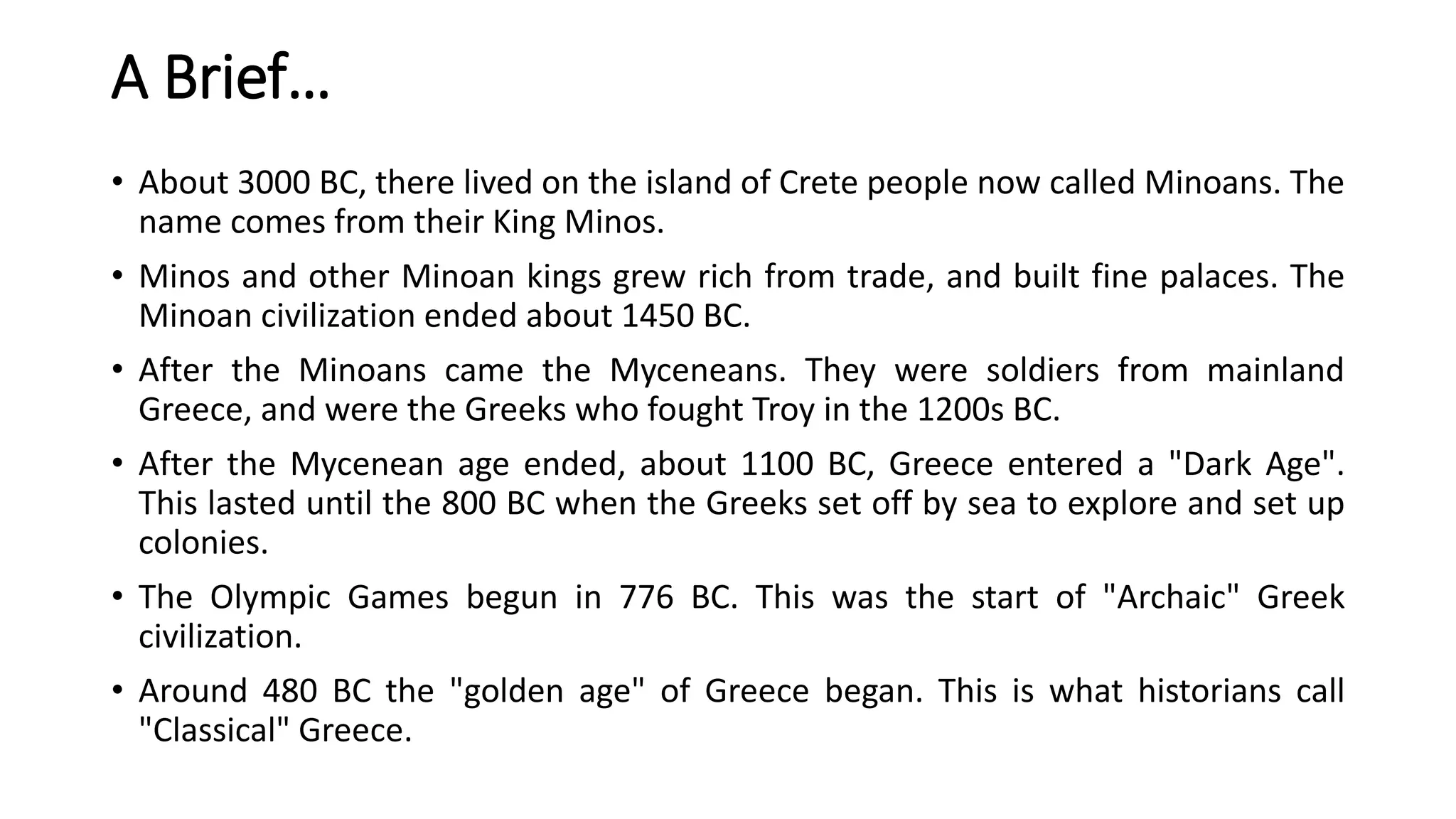 Greek civilisation | PPTX