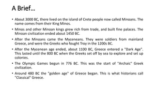 Greek civilisation | PPTX