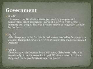 Greek civilization | PPTX