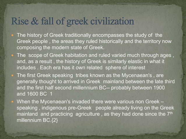 Greek civilization | PPT