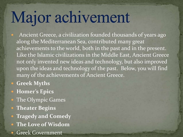 Greek civilization | PPT
