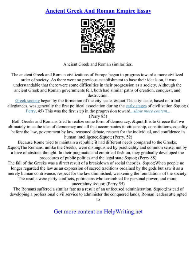 Greek Civilization Essay | PDF | Geography | Science