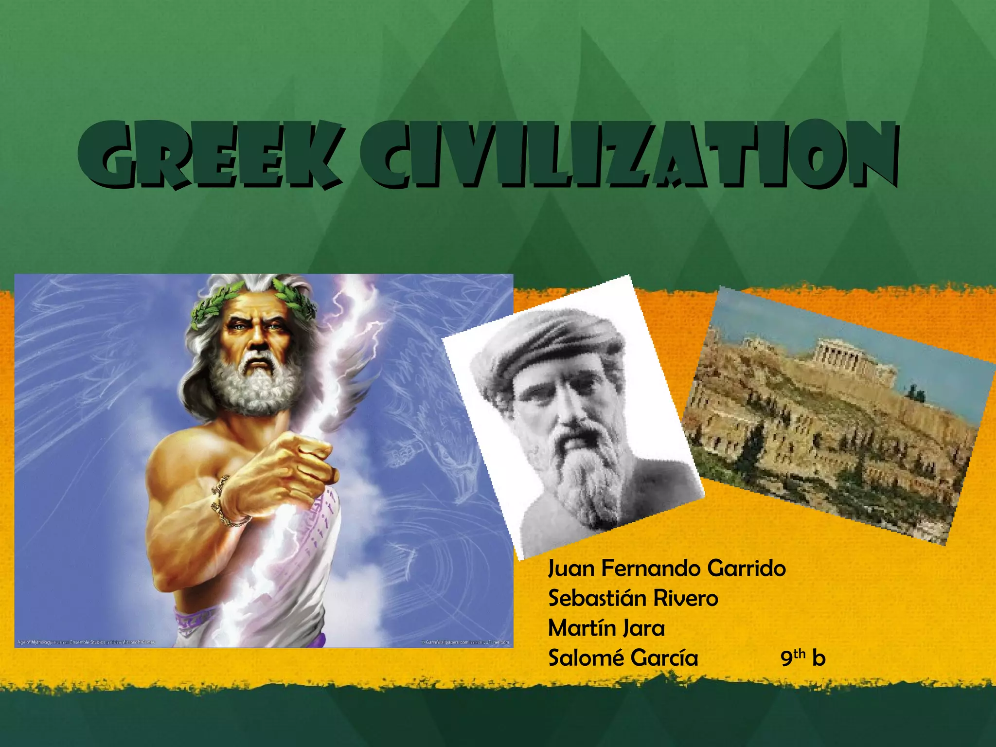 Greek civilization social studies 9b | PPT