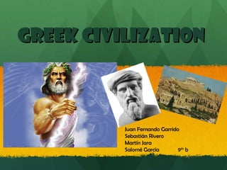 Greek civilization social studies 9b | PPT