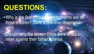 Greek Creation Myth | PPTX