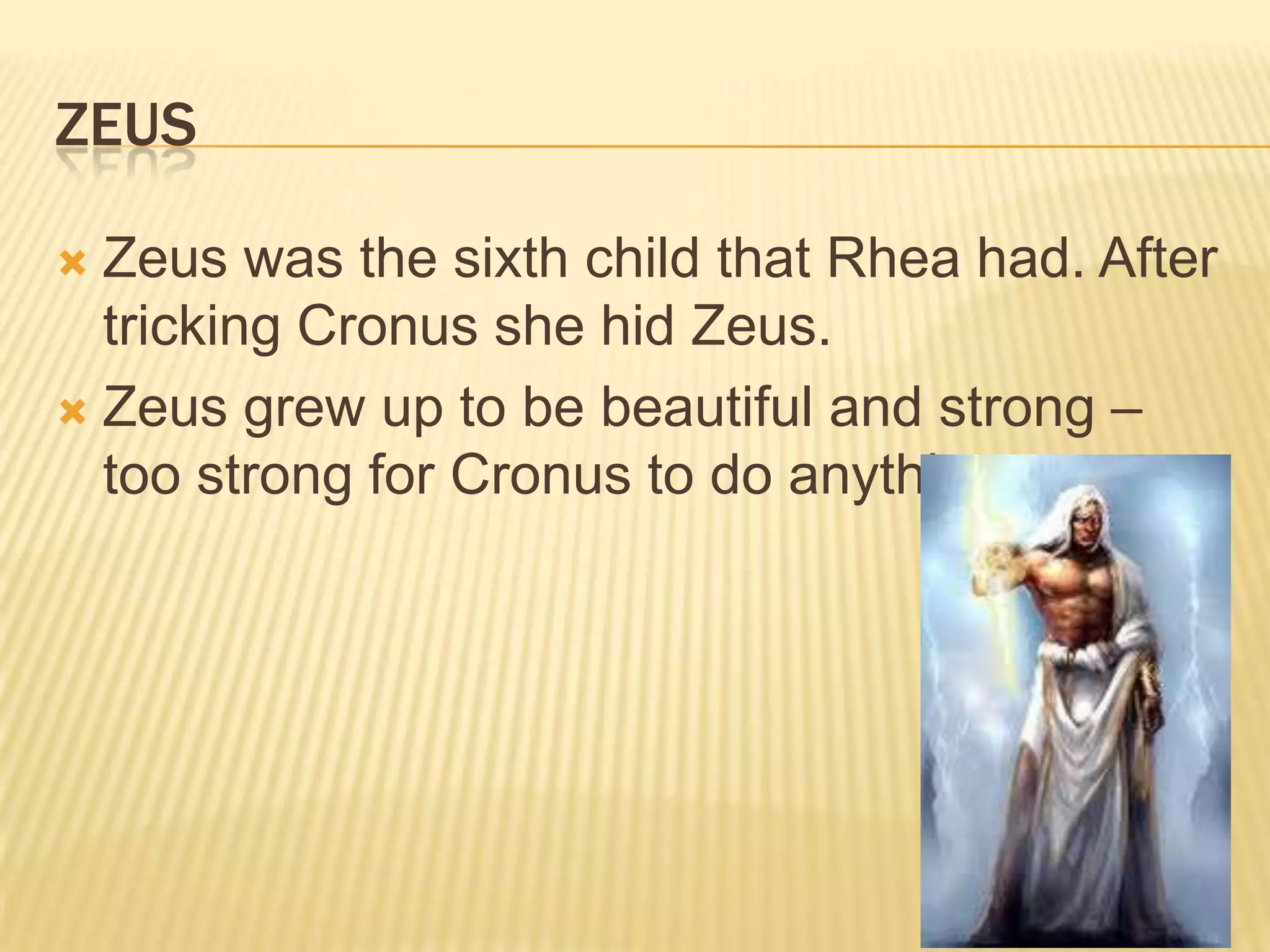 Greek creation mythology | PPTX