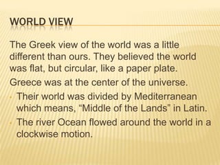 Greek creation mythology | PPTX