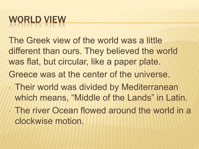 Greek creation mythology | PPTX