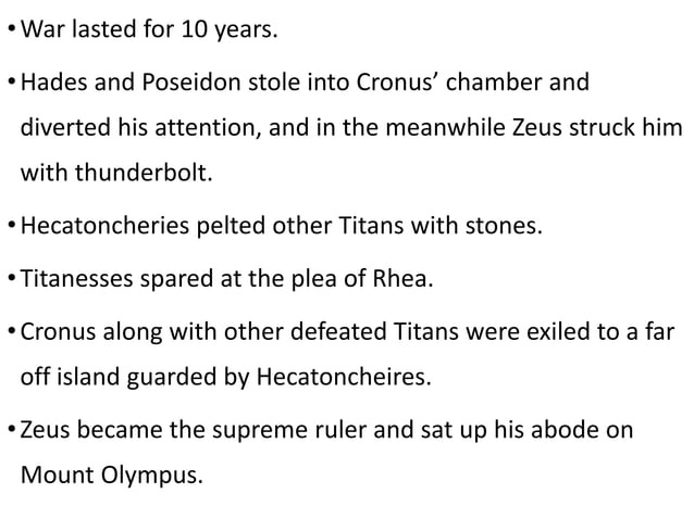 Greek creation myths | PPTX | Christianity | Religion & Spirituality