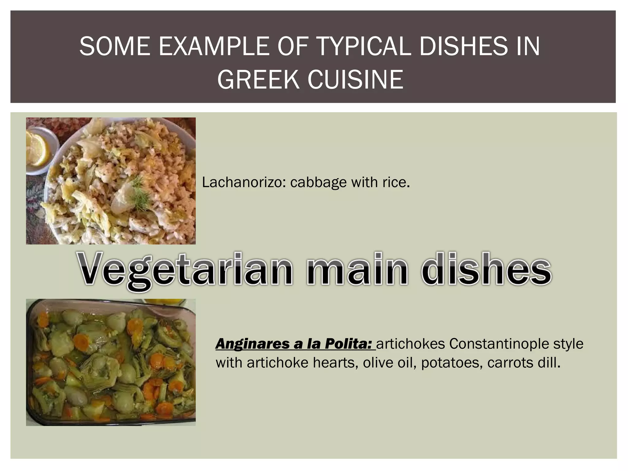 Greek cuisine | PPT