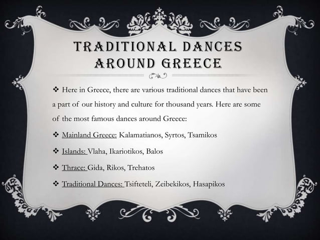 Greek Traditional Dances | PPTX
