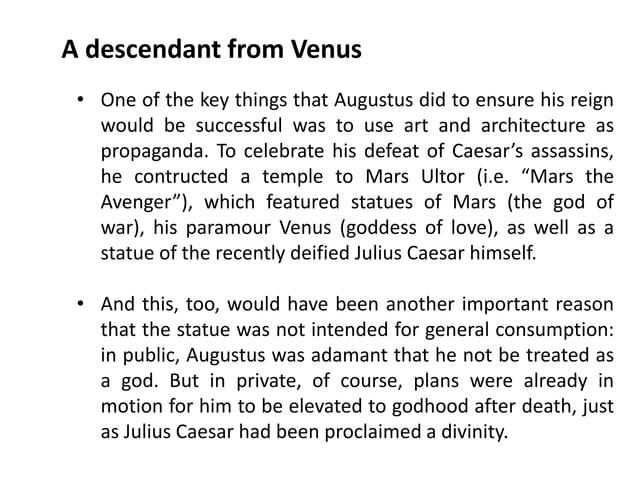 Greek Depictions of Augustus in Life and Death.pptx