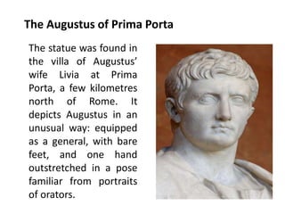 Greek Depictions of Augustus in Life and Death.pptx
