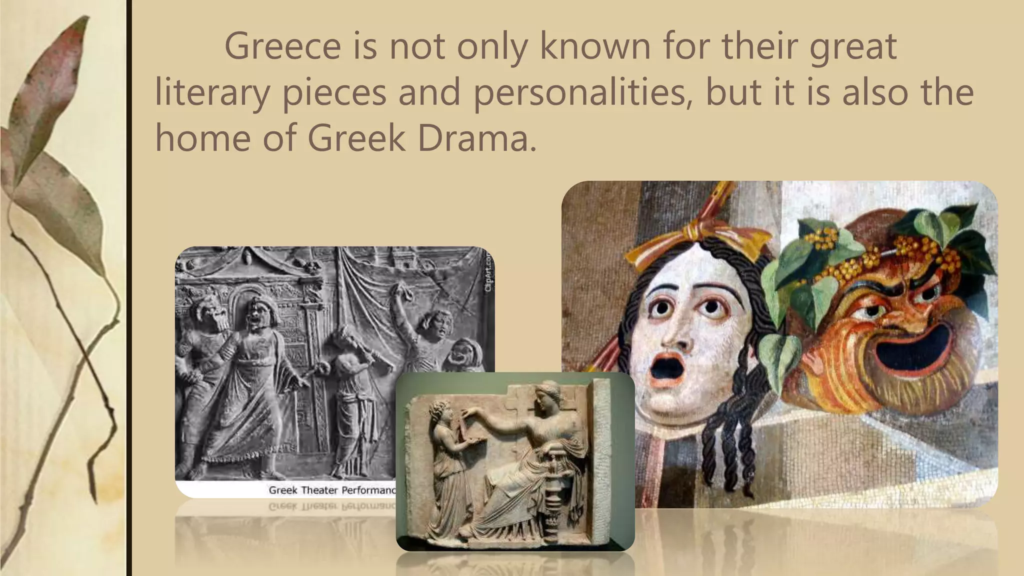 Greek Drama | PPTX