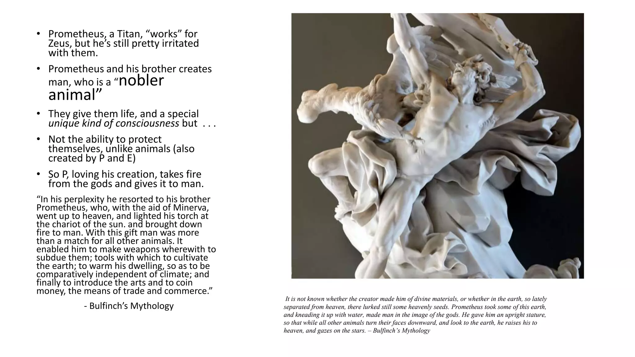 Greek drama and Prometheus Bound (Updated) | PPTX