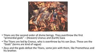 Greek drama and Prometheus Bound (Updated) | PPTX