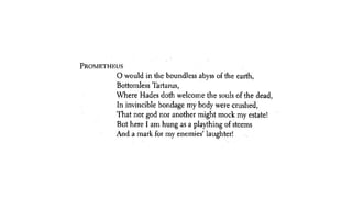 Greek drama and Prometheus Bound (Updated) | PPTX