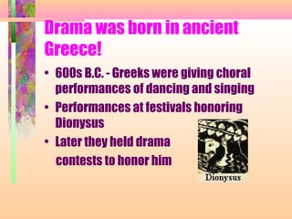 Greek drama powerpoint | PPT