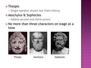 Greek & elizabethan theater | PPTX