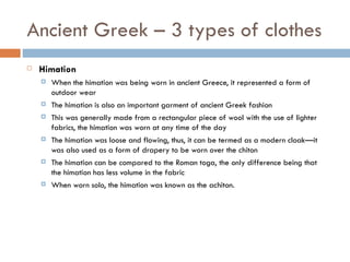 Greek Fashion | PPT