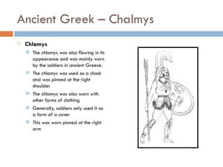 How To Wear A Chlamys