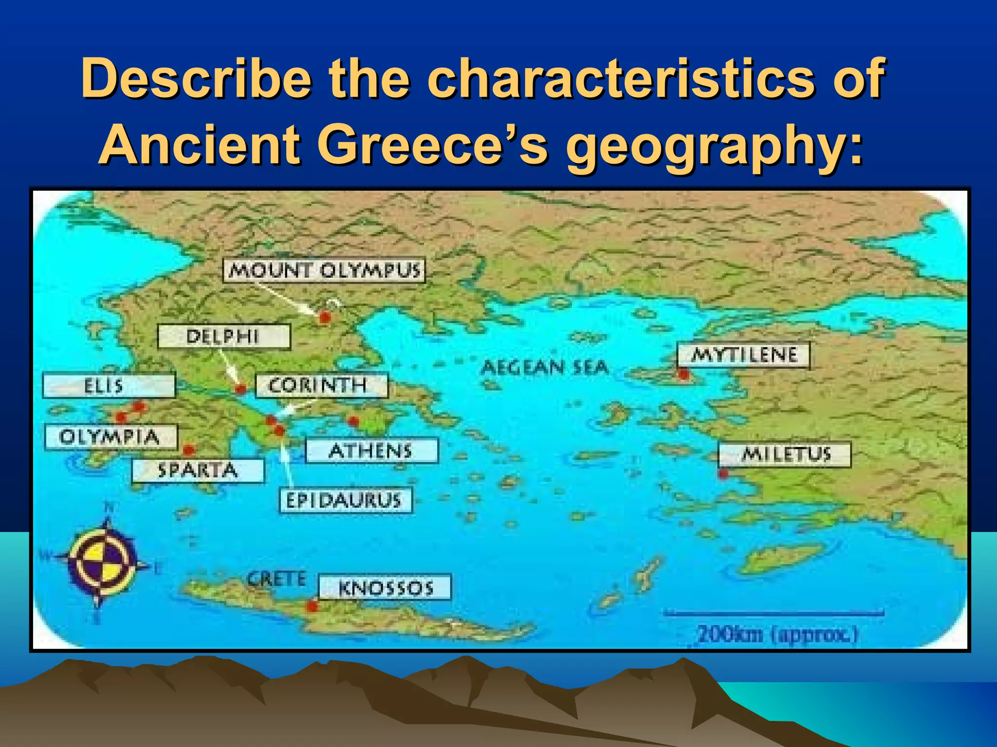 Ancient Greece, The Beginnings | PPT