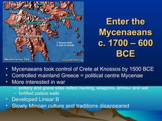 Ancient Greece, The Beginnings | PPT