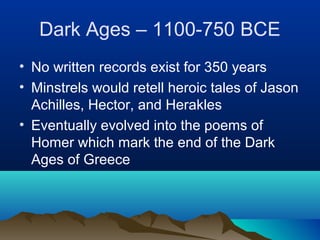 Ancient Greece, The Beginnings | PPT