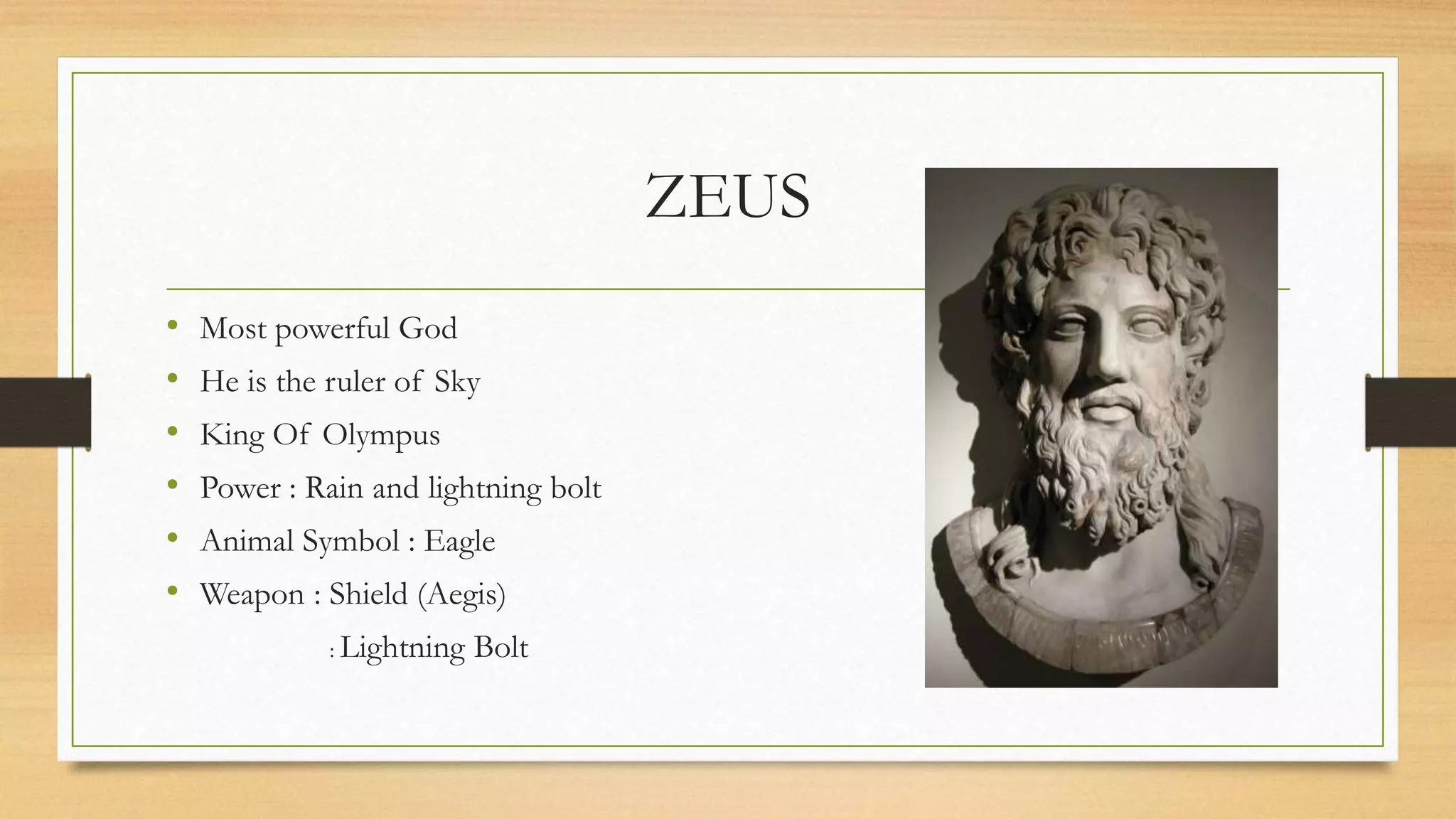 Greek god | PPTX