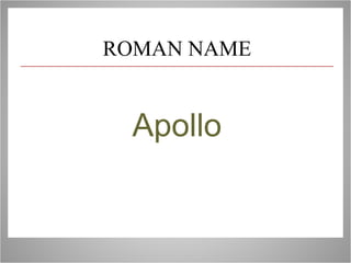 Greek god goddess_whi.5b, 6b_2011 | PPT