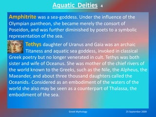 Greek Gods | PPT