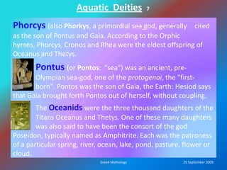 Greek Gods | PPT