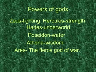 Greek gods | PPT