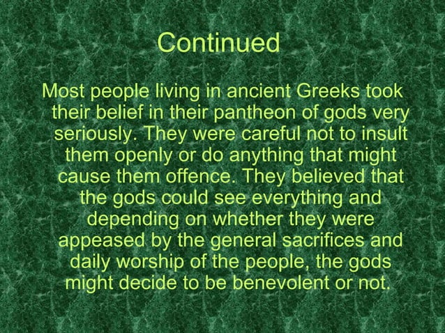 Greek gods | PPT