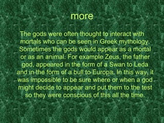 Greek gods | PPT