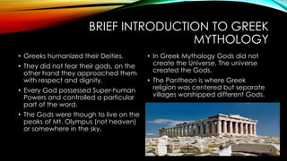 My Favorite Greek Gods and Goddesses | PPTX | Christianity | Religion ...