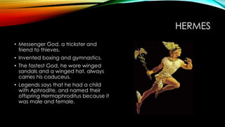 My Favorite Greek Gods and Goddesses | PPTX | Christianity | Religion ...