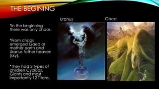 My Favorite Greek Gods and Goddesses | PPT