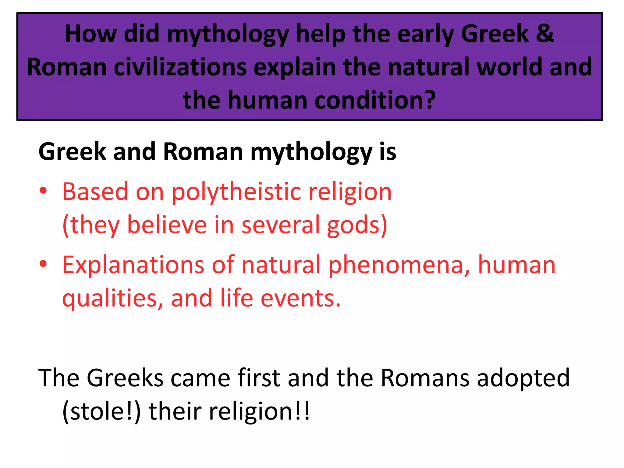 Greek gods | PPTX