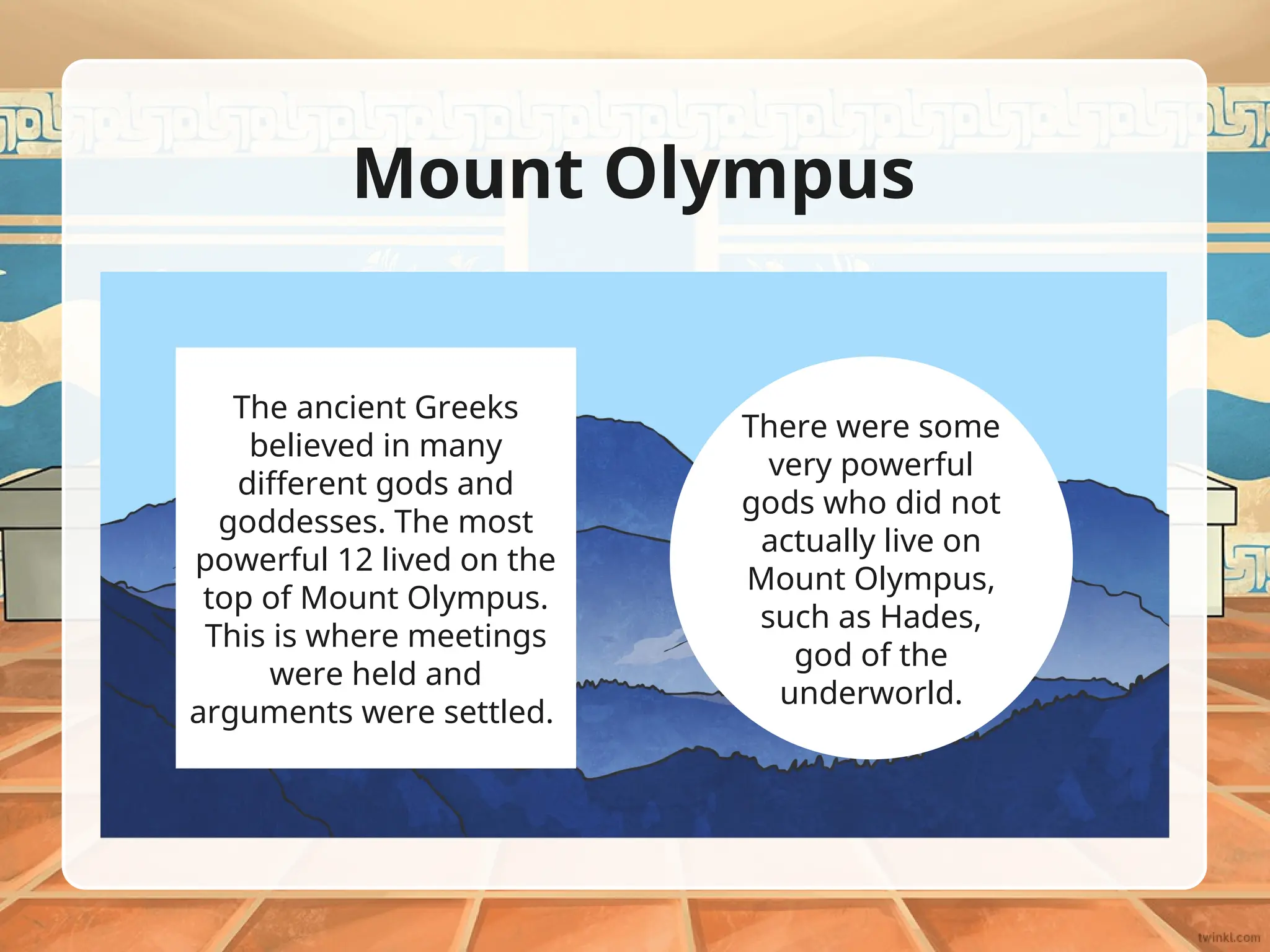 Greek gods (mythology) presentation.ppt