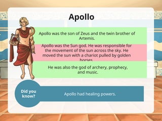 Greek gods (mythology) presentation.ppt