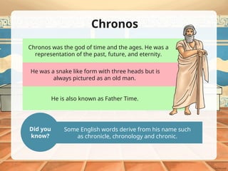 Greek gods (mythology) presentation.ppt